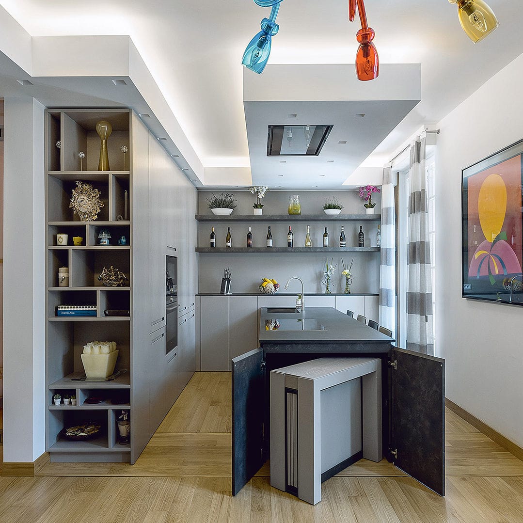 Contemporary kitchen - 20160301 - TM Italia - stone / modular / peninsula