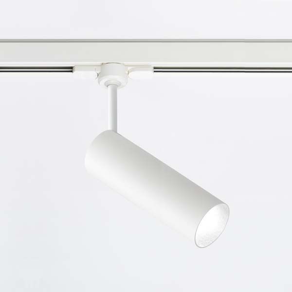 LED track light - FLATSPOT-6 - TEKNA - round / aluminum / commercial