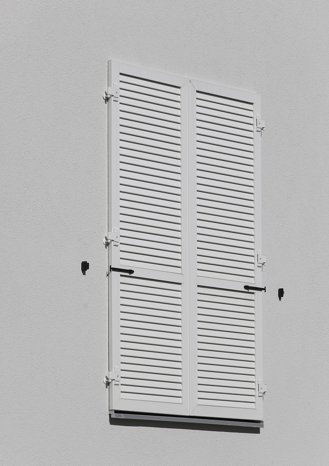 Louvre shutter - JS - EHRET GmbH - fixed / aluminum / window