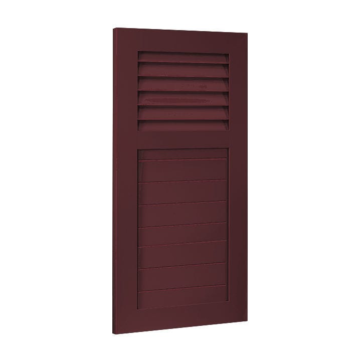 Swing shutter - TIZO-ROM-RW - EHRET GmbH - fixed / aluminum / matte