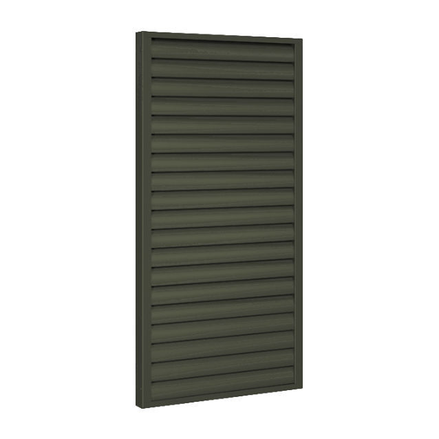 Sliding shutter - SUN-MAX15 - EHRET GmbH - aluminum / matte / colored
