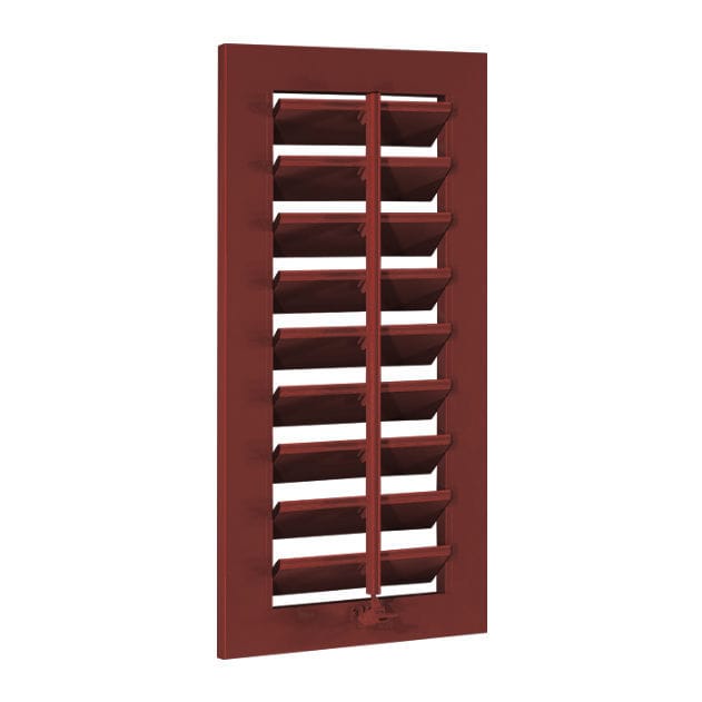 Fixed shutter - JVH - EHRET GmbH - aluminum / matte / wood look