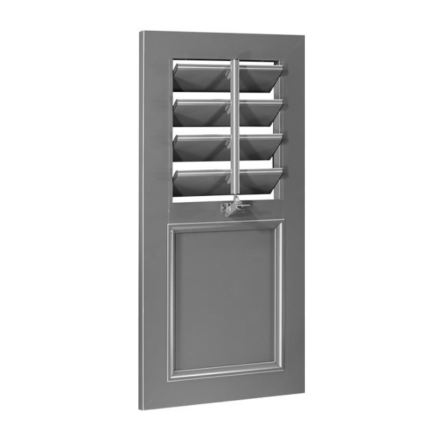 Fixed shutter - BERN - EHRET GmbH - aluminum / matte / colored