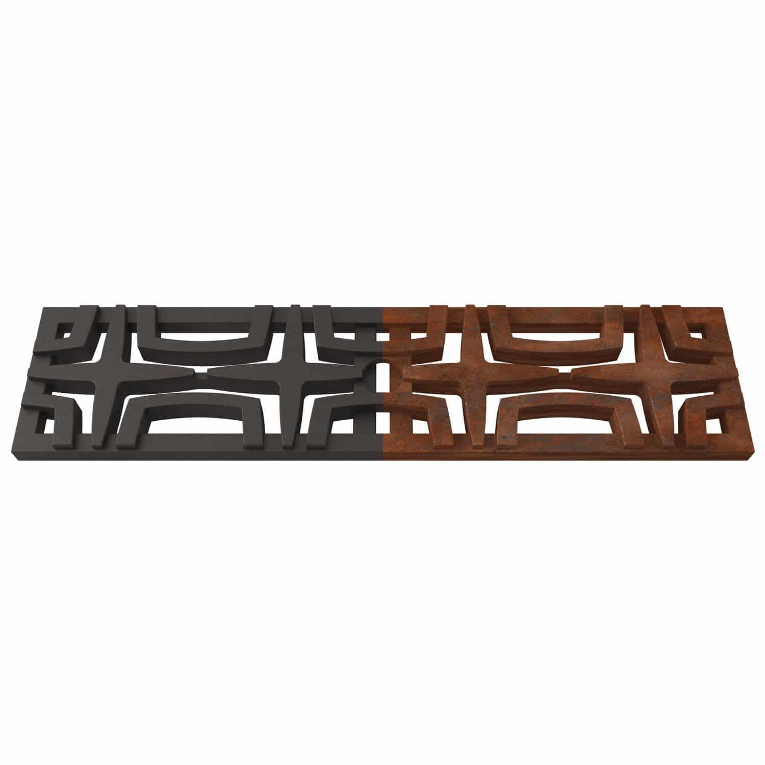 Cast iron grating for drain channel - CARBOCHON - Lateral Design Studio ...