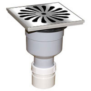 Stainless steel floor drain - DALLMER - Lateral Design Studio - vertical