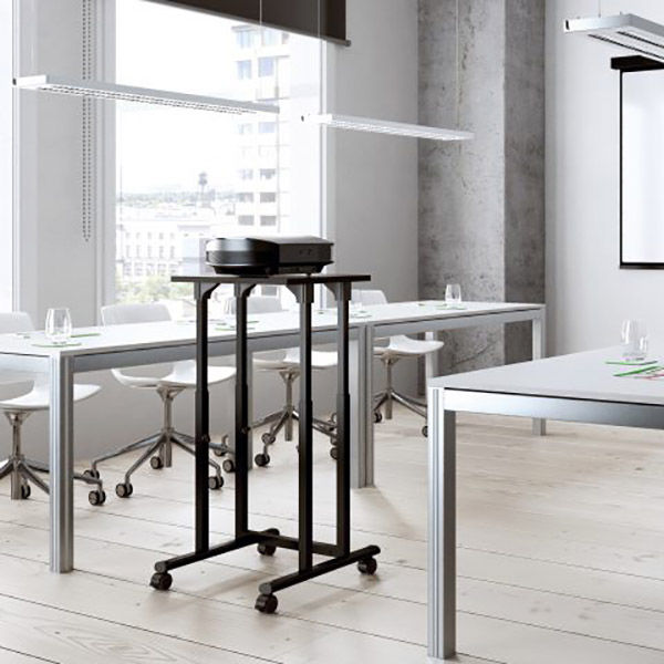 Contemporary computer table - MP - Systemtronic - commercial