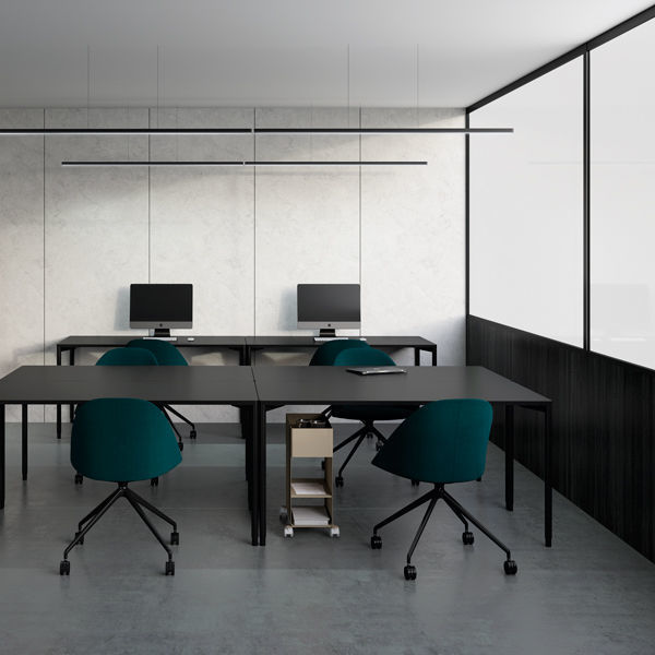 Contemporary side table - HOLD - Systemtronic - steel / steel base ...