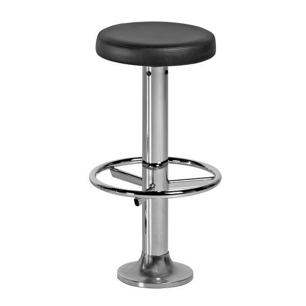 Contemporary bar stool - STALK - Redi - chromed metal base / painted ...