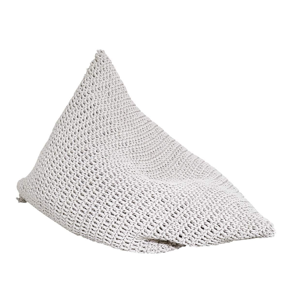 Contemporary bean bag - Macramè - Il Giardino di Legno - rope / rope ...