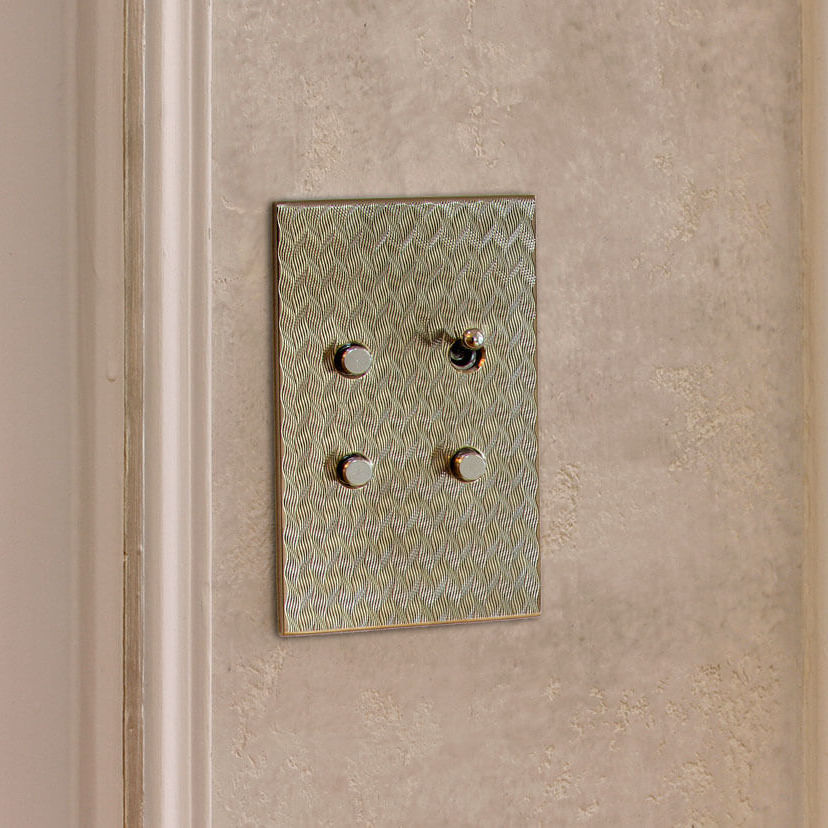 Light switch - ELITE - 6ixtes interrupteurs - push-button / lever ...