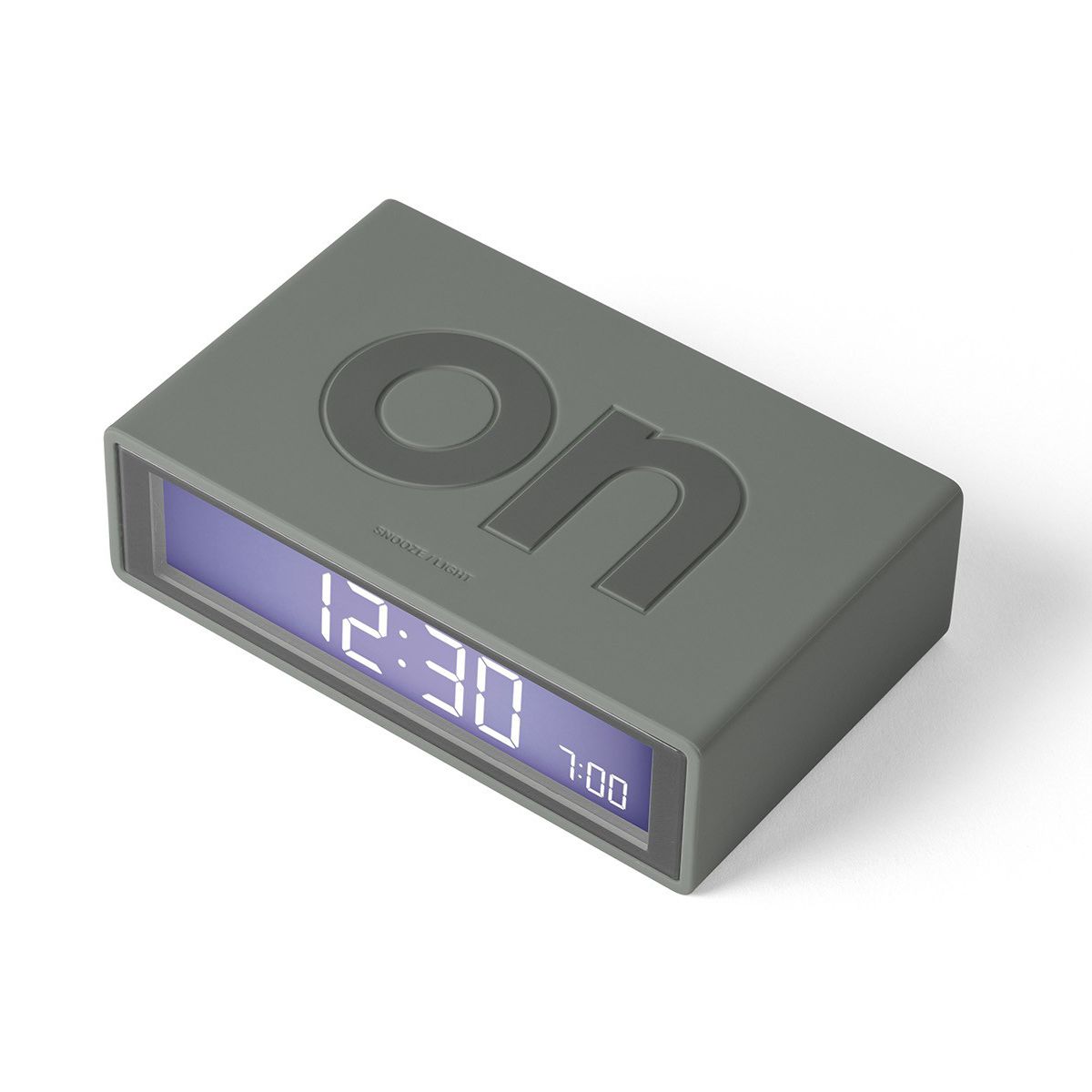 Contemporary clock - FLIP : LR130.G7 - LEXON - table / digital / ABS