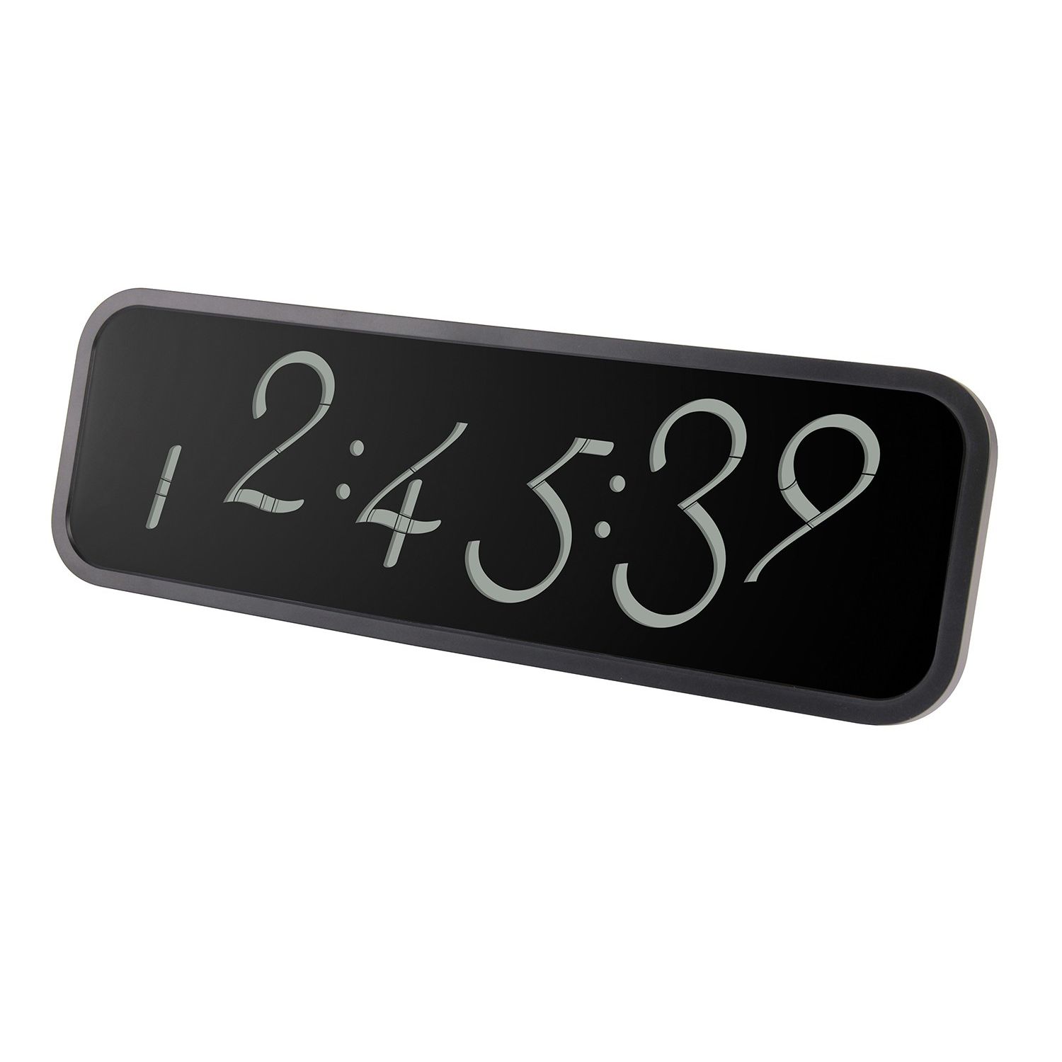 Contemporary clock - SCRIPT: LR134N - LEXON - table / digital / ABS