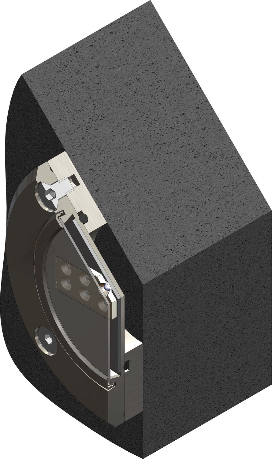 Pool light housing - SURFACE MOUNT NICHE - ASTEL LIGHTING