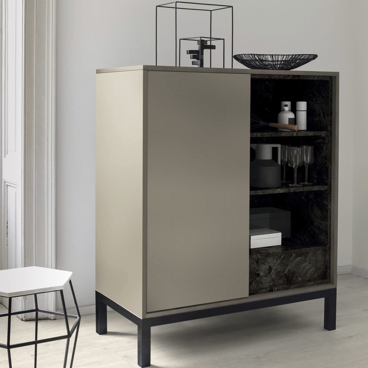 Anti-fingerprint panel - 27049 OM CASHMERE - Kaindl - for furniture ...