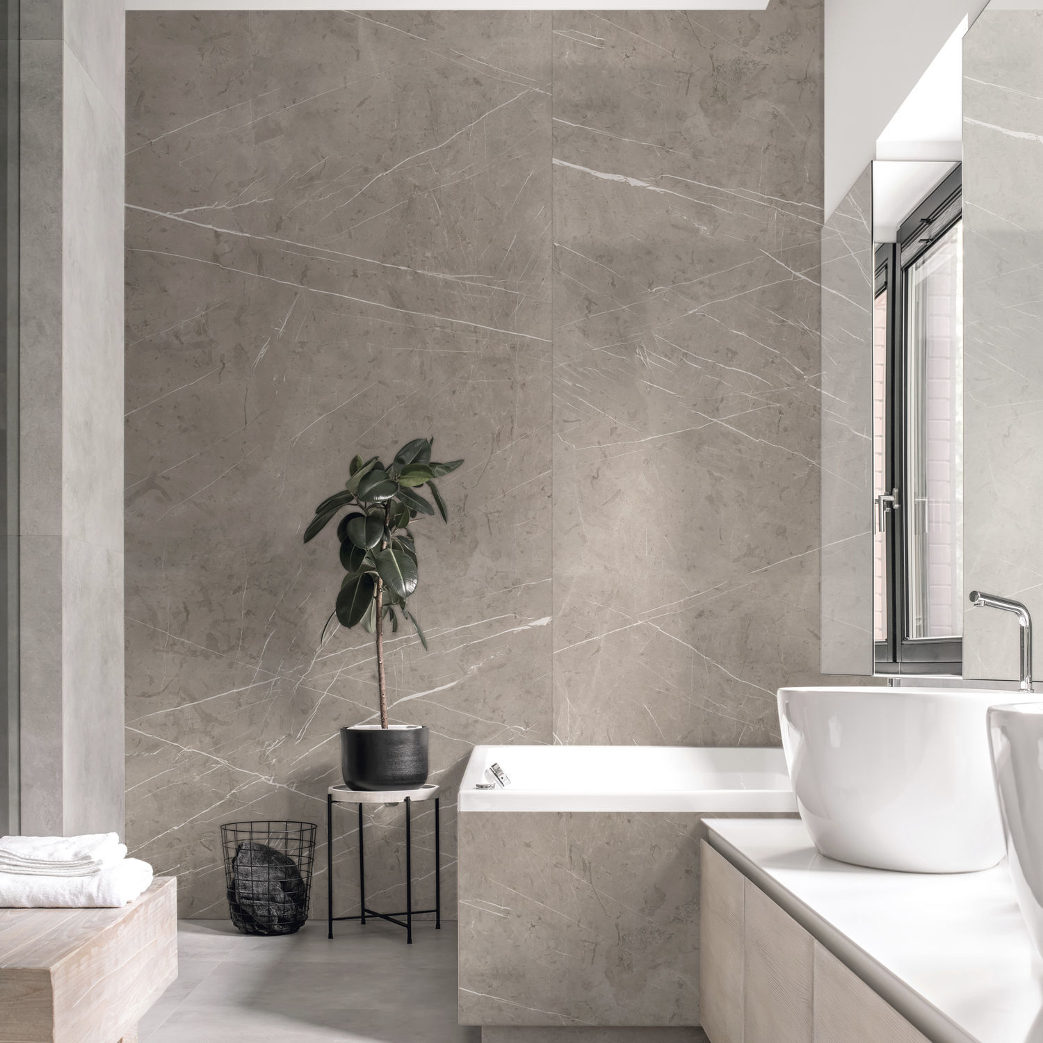 Wall-mounted decorative panel - K024 PT Beige Pietra Marble - Kaindl ...