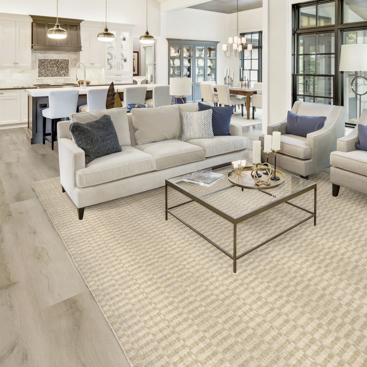 Hand-woven carpet - DEVA ADORN - Stanton Carpet Corporation - nylon ...