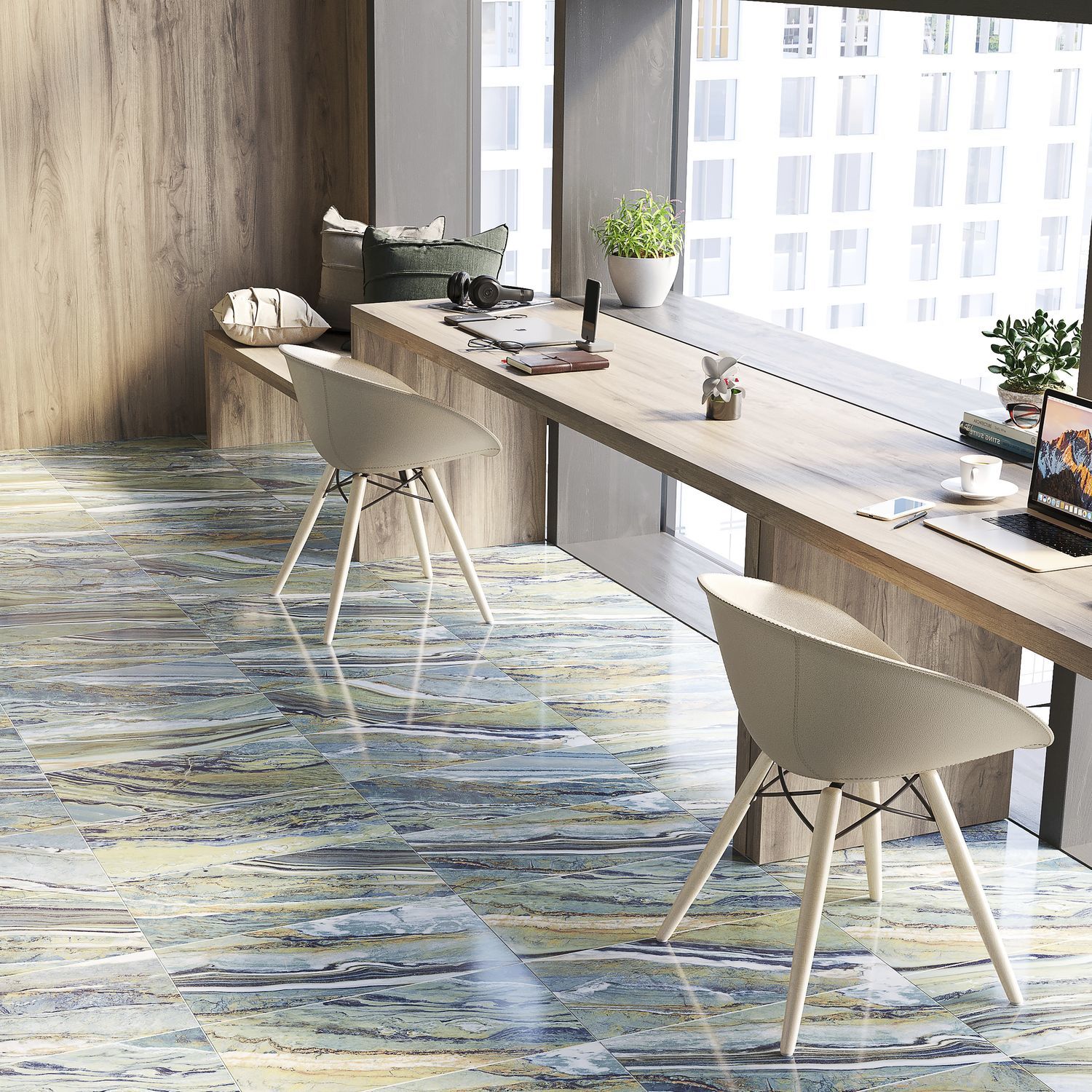 Porcelain stoneware tile - GRACE - Stanton Carpet Corporation ...