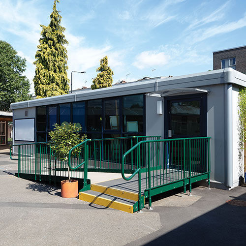 Prefab building - TITAN - Portakabin - modular / galvanized steel / for ...