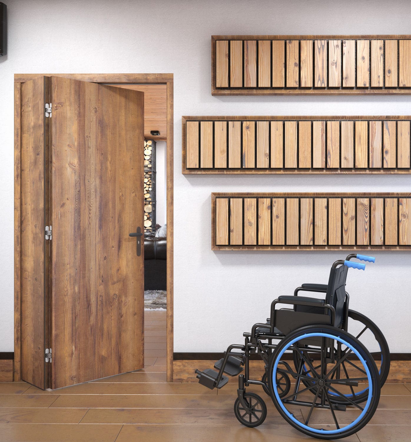 Aluminum sliding system - SAF-FOLD - MANTION SAS - door / concealed ...