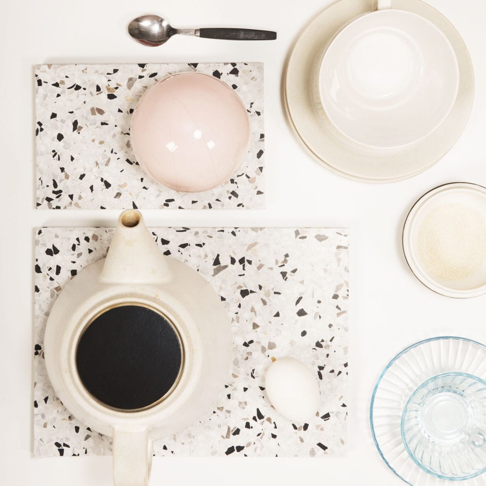 Natural stone serving tray - CONFETTI - OK DESIGN - home
