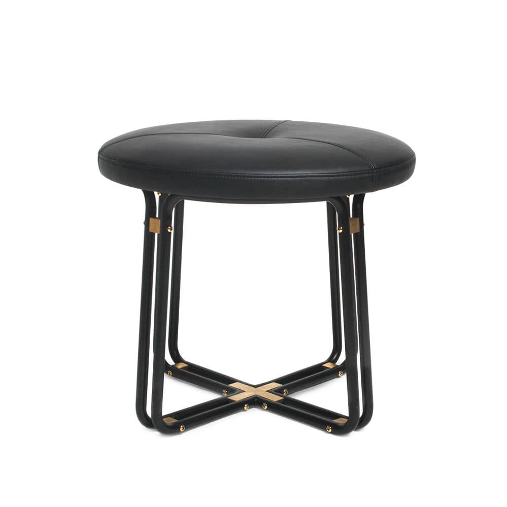 Contemporary stool - CHILLAX - STELLAR WORKS - stainless steel base ...