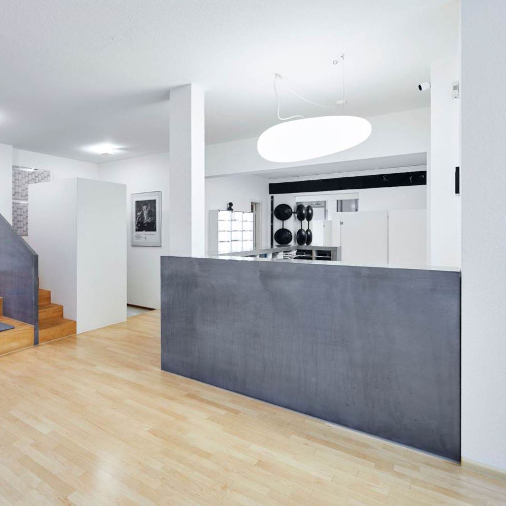 Corner reception desk - VISAVAJARA - Stayconcrete - concrete