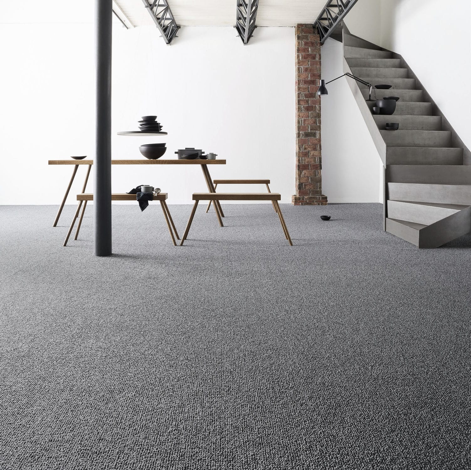 Tufted carpet - BOWLLOOP 900 - OBJECT CARPET - loop pile / structured ...