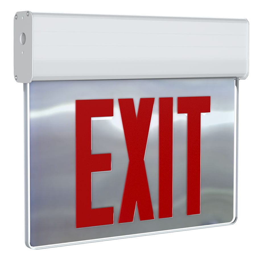 Recessed emergency light - EDGE-LIT - RAB Lighting - rectangular / LED ...