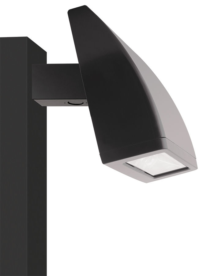 Urban lamp post - 104W - RAB Lighting - contemporary / steel / LED