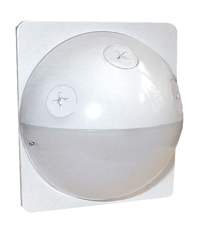 Contemporary wall light - TUFF DOME - RAB Lighting - indoor / cast ...