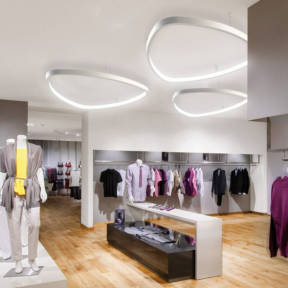 Pendant lamp - SOFT DELTA - Sattler GmbH - aluminum / canvas / acrylic ...