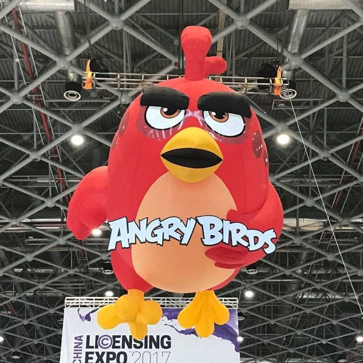 Special event inflatable structure - ANGRY BIRDS - Studio Souffle