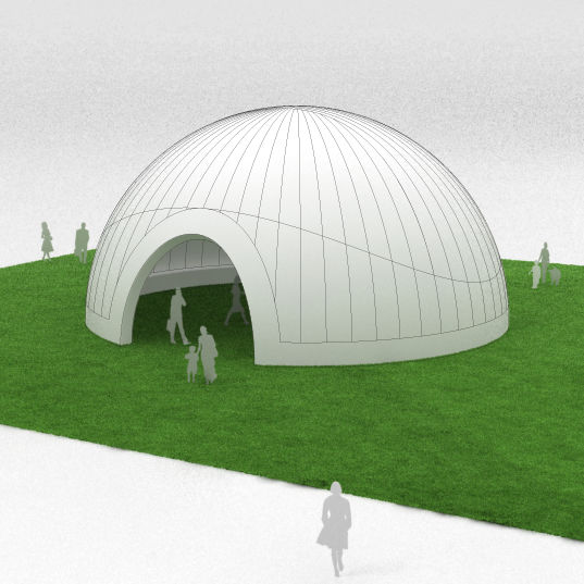 Special event inflatable structure - DOME - Studio Souffle