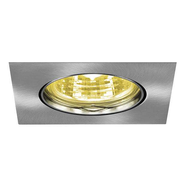 Recessed spotlight - 250 - LUMITEK - LED / halogen / square
