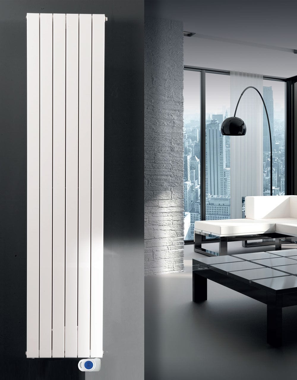 Electric radiator - MURANO CRONO - TONON EVOLUTION - 750 w / 600 w / 500 w