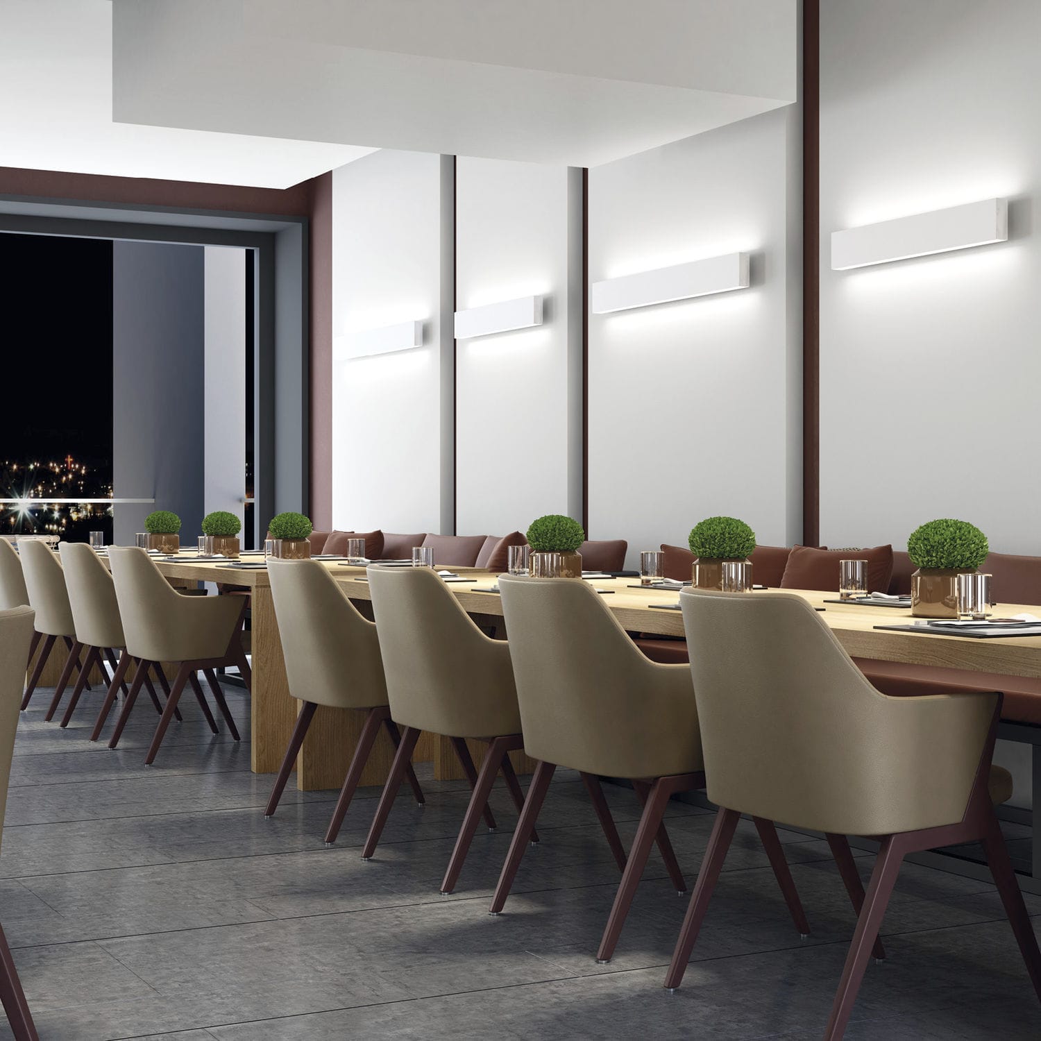 Contemporary wall light - VITESSE PLUS - Biffi Luce - indoor / aluminum ...