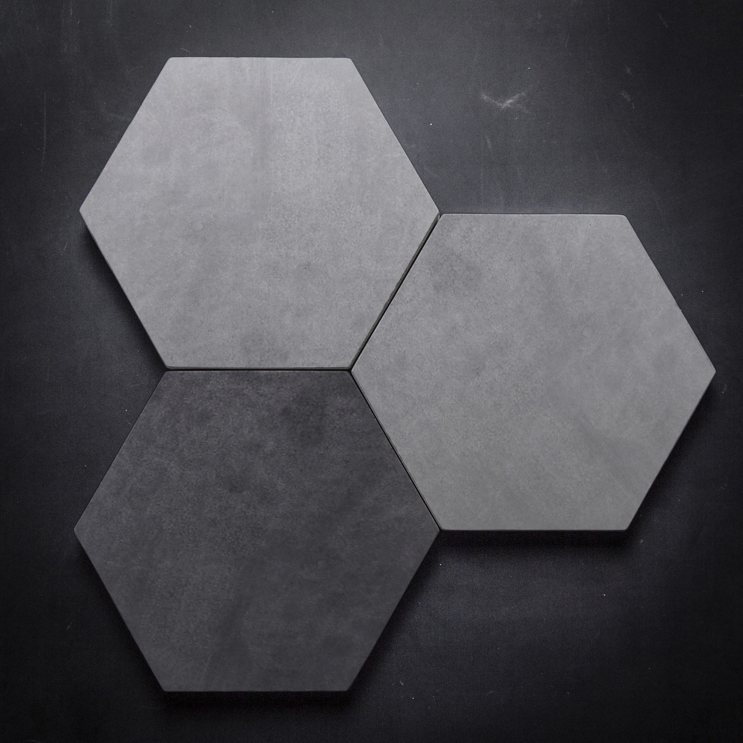 Concrete tile - HEXA 67 - IVANKA - indoor / floor / wall