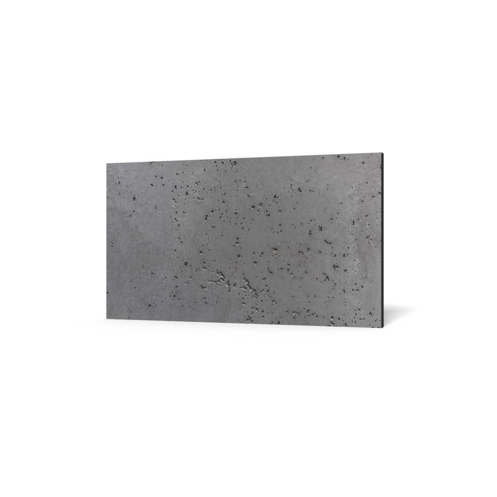 Concrete wall cladding panel / indoor / textured / concrete look ...