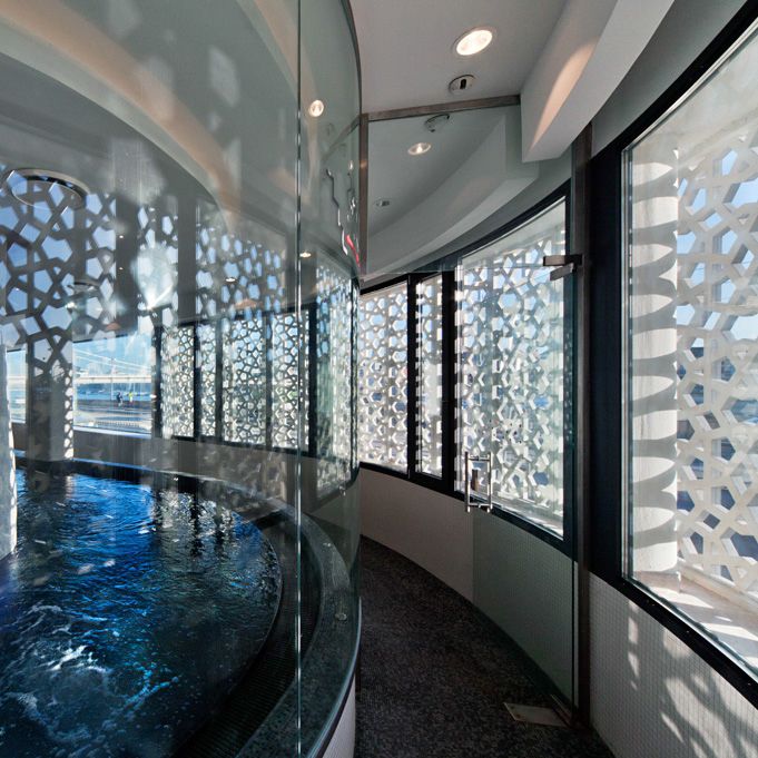 Concrete wall cladding panel - RUDAS PERFORATED PANEL - IVANKA - indoor ...