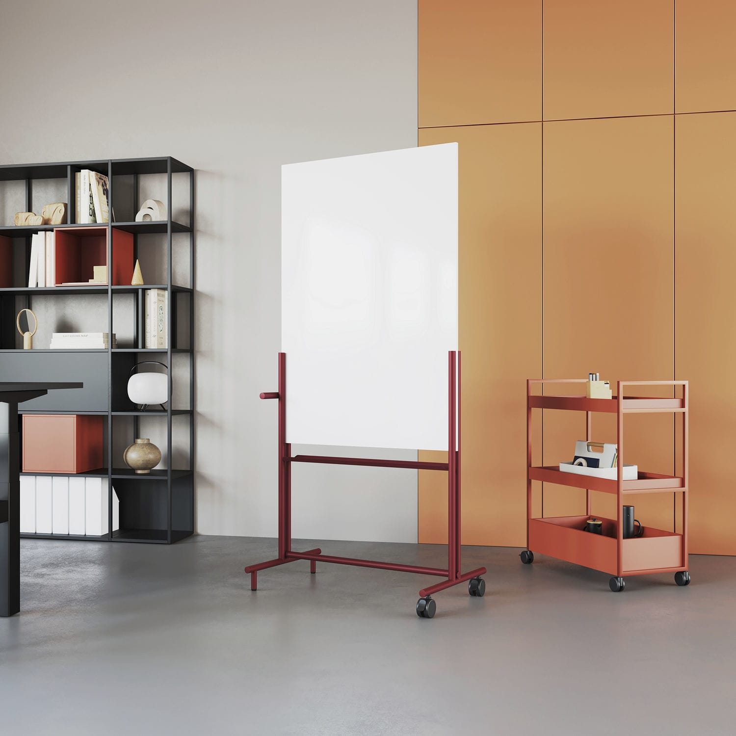 White board - Visi - Balma - erasable / writing / floor-standing