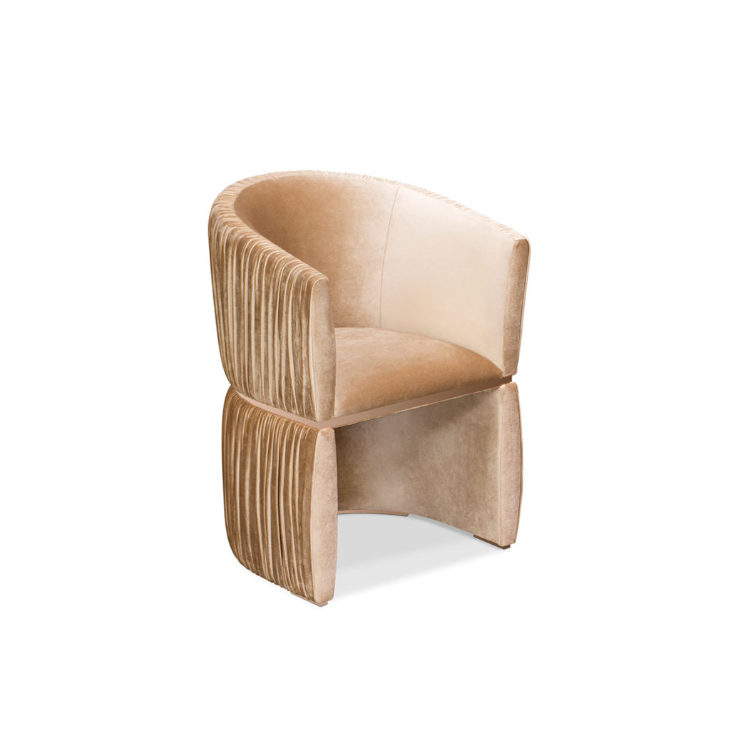 Traditional chair - CUFF - KOKET Love Happens - indoor / velvet ...