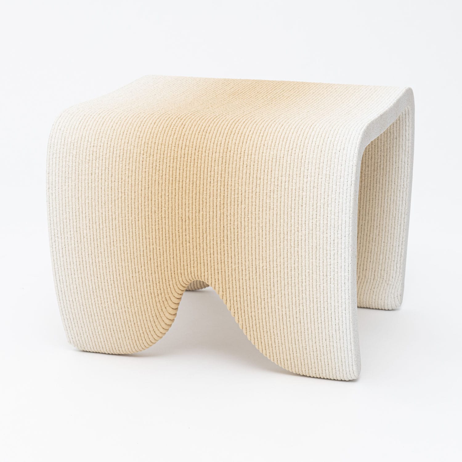 Contemporary stool - GRADIENT LIMITED EDITION - Philipp Aduatz - concrete / concrete base / custom