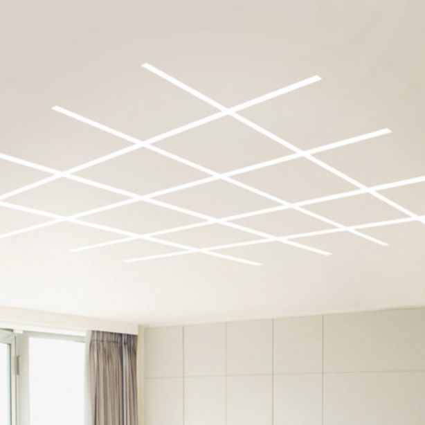 Built-in lighting profile - CROSS - ATELIER SEDAP - ceiling / LED ...