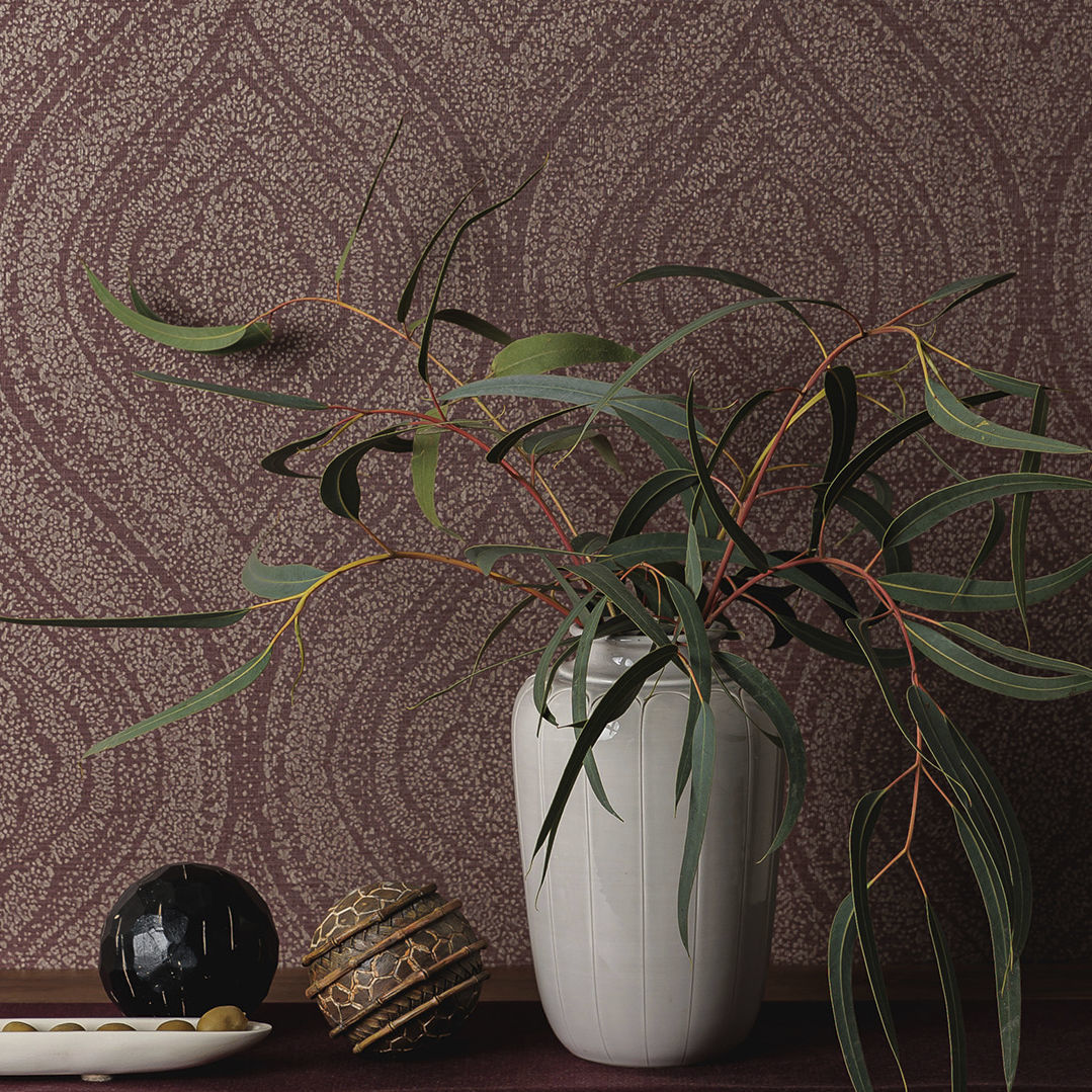 Interior wall-covering - V107 HOURGLASS - BRENTANO - cellulose ...