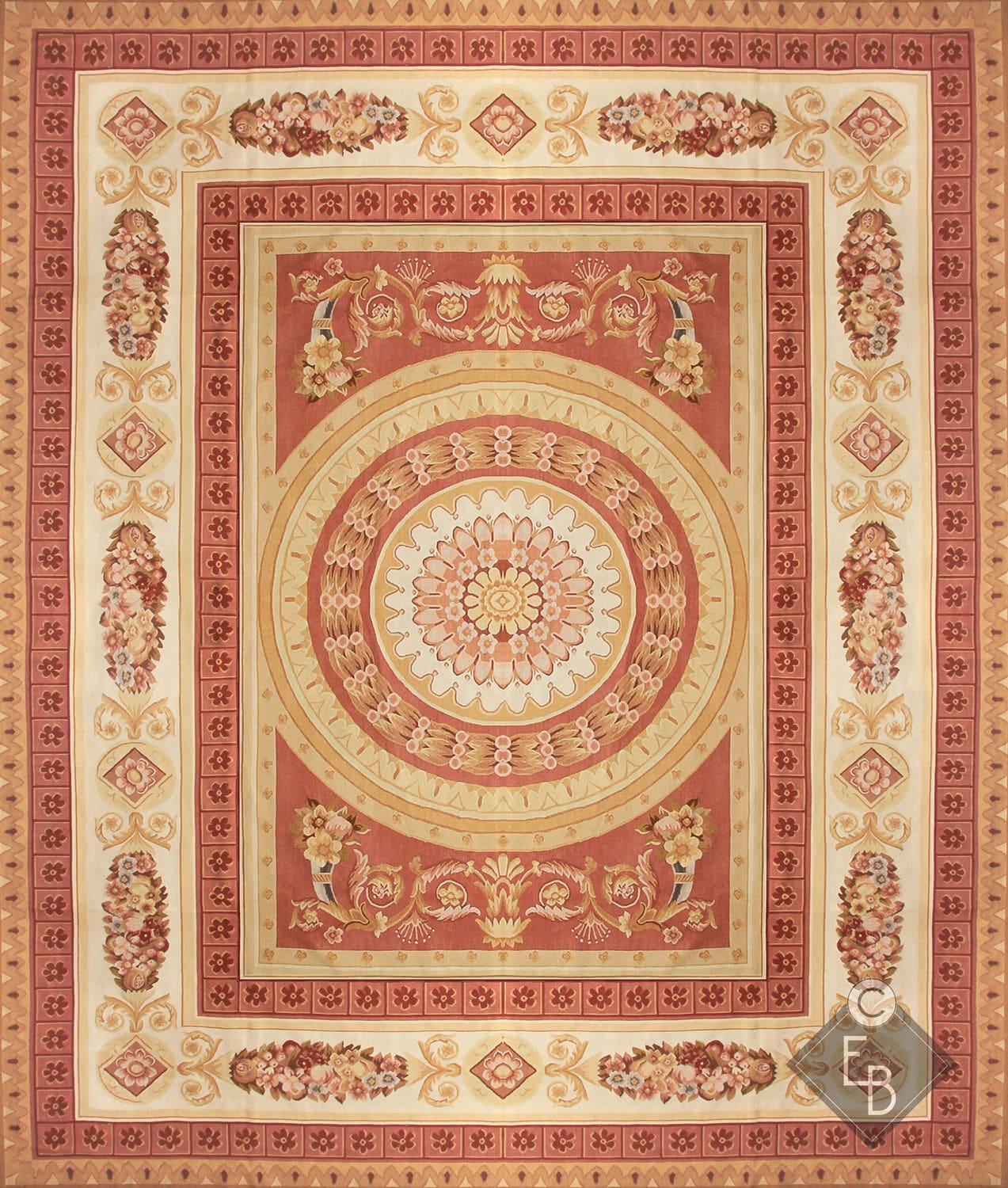 Traditional rug - EMILION STANDARD - Edition Bougainville - floral ...