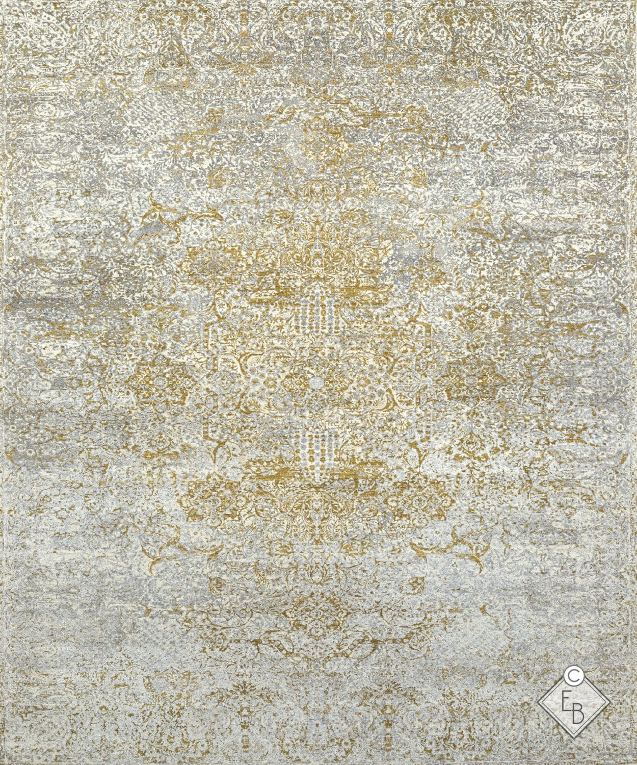 Contemporary rug - AZORA ALMOND - Edition Bougainville - patterned ...