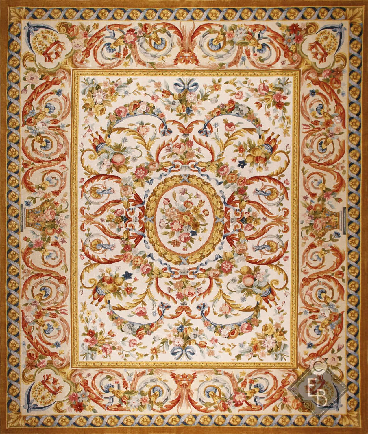 Traditional rug - VOUGEOT STANDARD - Edition Bougainville - floral ...