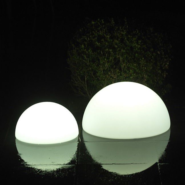 Floating lamp - HALF BALL - Imagilights - glass / contemporary / corded