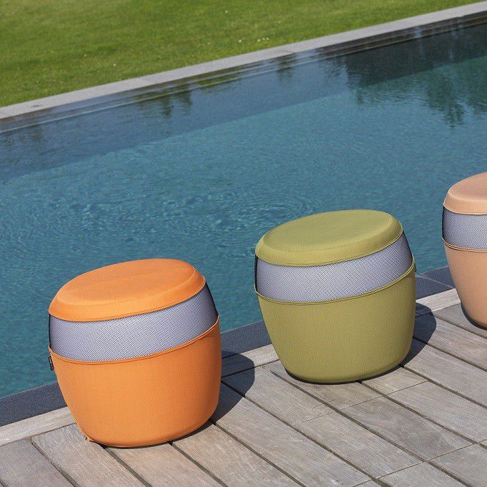 Contemporary pouf - BARELO - Imagilights - fabric / LED-illuminated ...