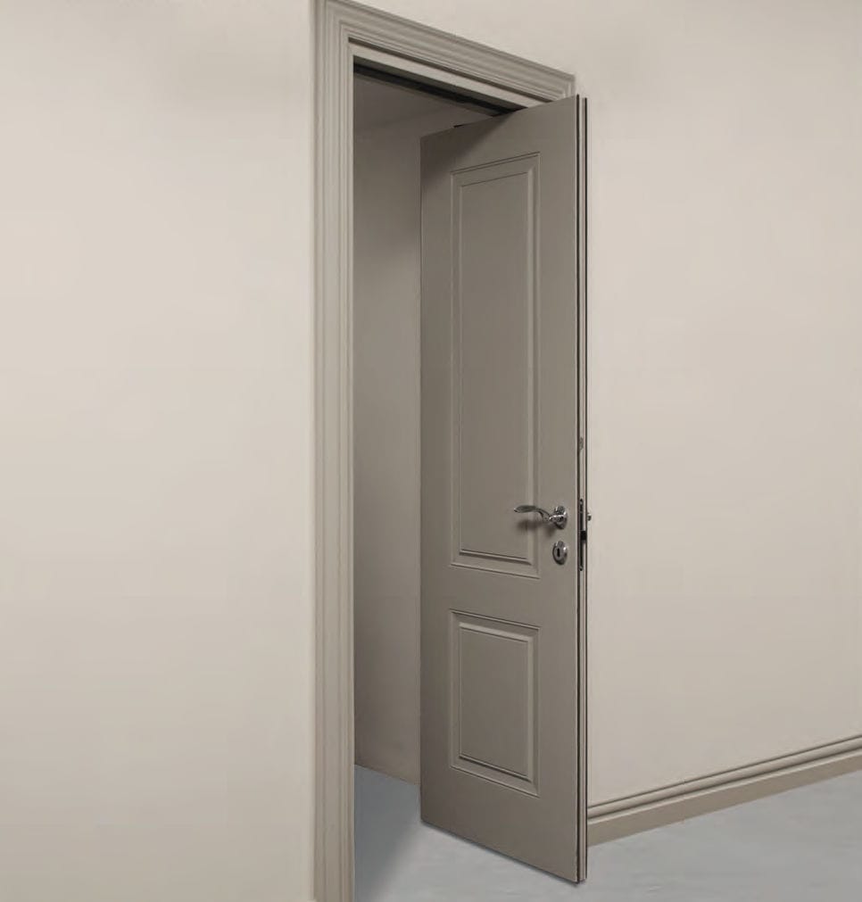 Interior door - SPACE PLUS DOUBLE ACTING - ARTELLA - wooden / pivoting ...